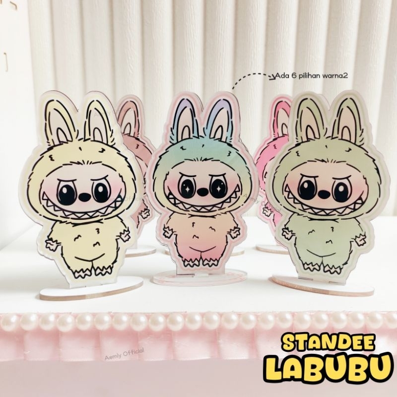 Jual Standee Labubu Pajangan Boneka Labubu | Shopee Indonesia