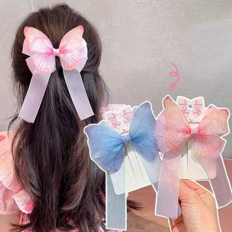 Jual J840 Jepit Rambut Pita Anak Lucu / Aksesoris Rambut Wanita Pita ...
