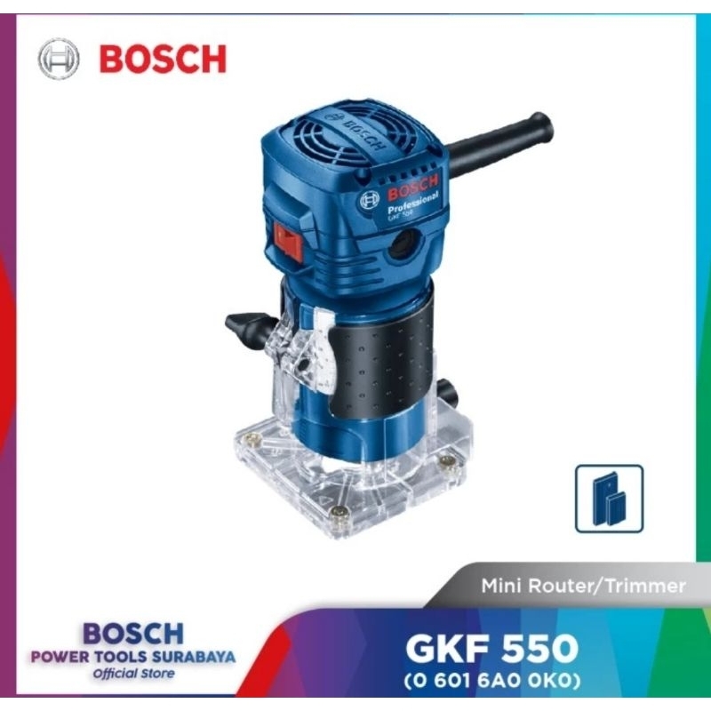 Jual mesin profil Bosch / trimer Bosch GKF 550 /mesin list profil Bosch ...