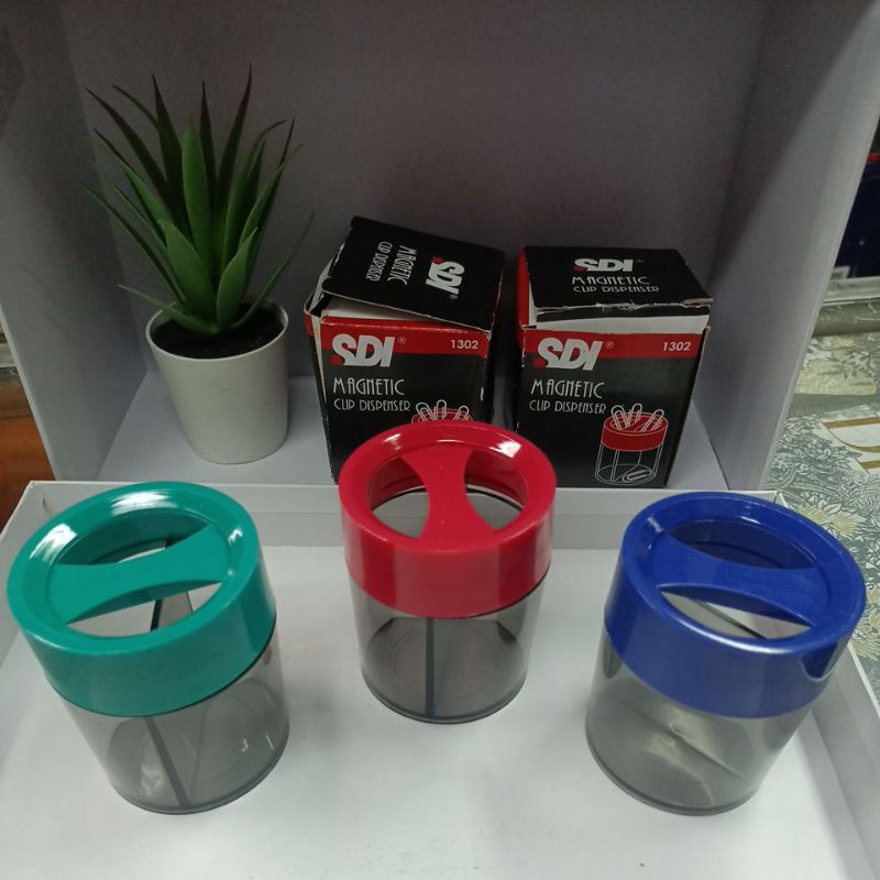 Jual Magnetic Clip Box / Kotak Penyimpan Paper Clip dengan Magnet ...