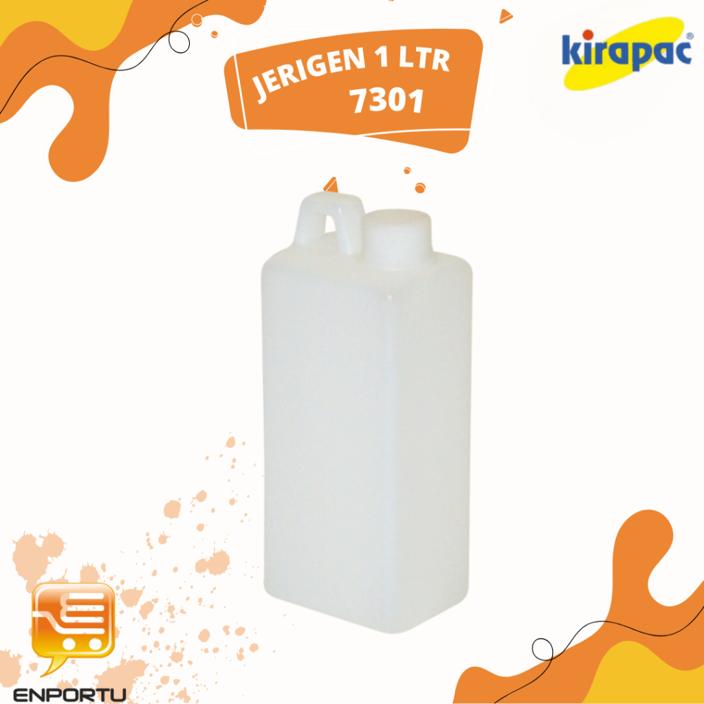 Jual Kirapac Jerigen 1 Liter - 7301 Derigen Kimia Minyak Saus Juice ...