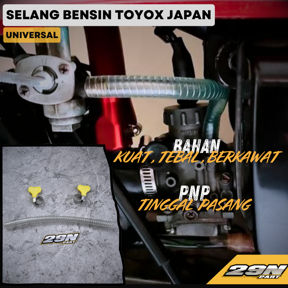 Jual Selang Bensin Oli Samping Transparan Model Spiral Tayoorad Taiyo ...