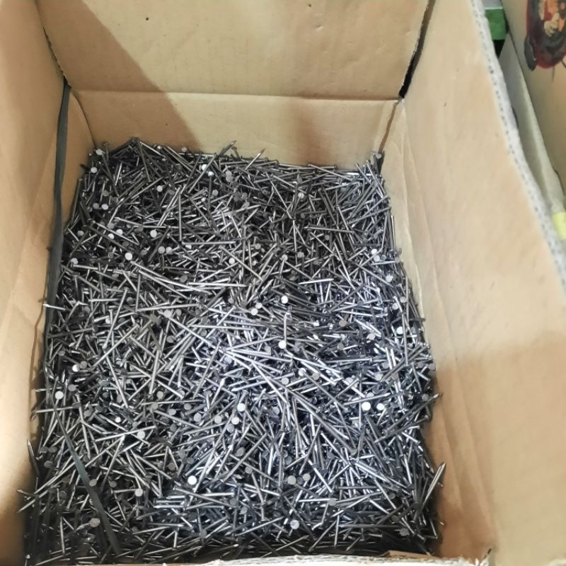 Jual (1 KG) Paku Ukuran 2" - 2½" - 3" - 3½" - 4" - 5" / Paku Kayu panjang 5cm sampai 12,5 cm ...