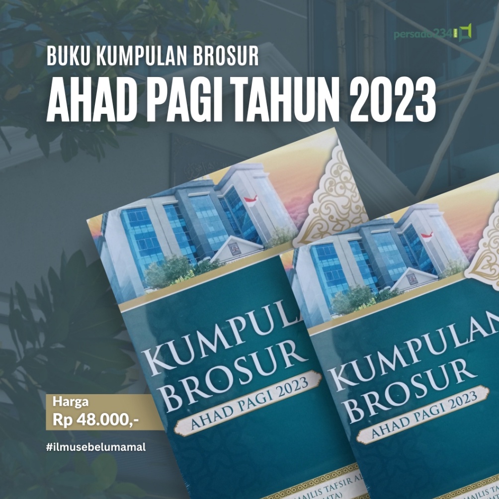 Jual ART I2K8 BUKU KUMPULAN BROSUR MTA TAHUN 223 kajian ahad pagi jl ...