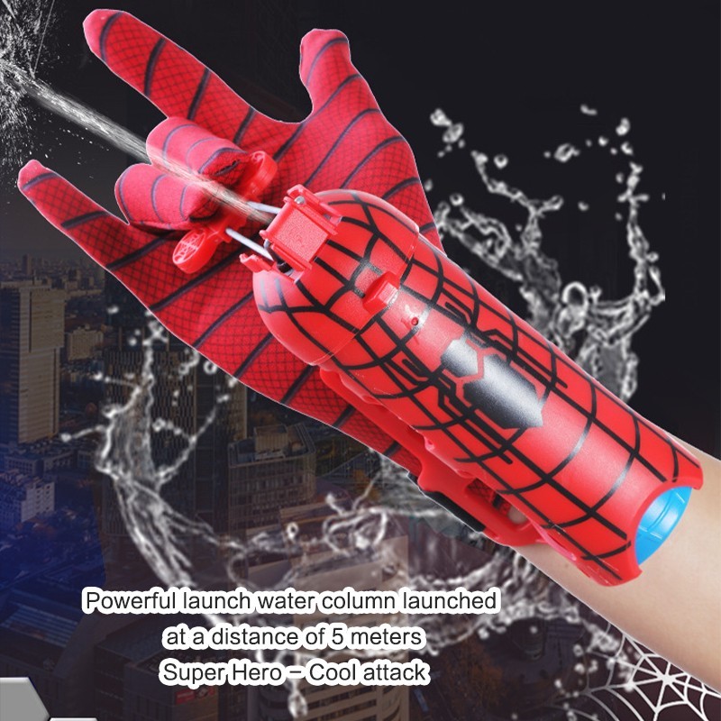 Jual Tangan Spiderman Anak Wrist Launcher Set Sarung Tangan Spidermen ...