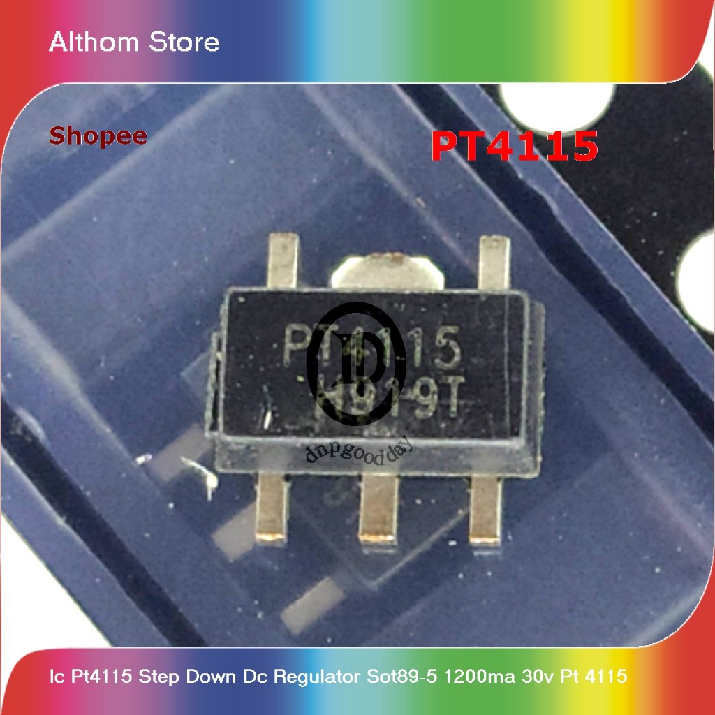 Jual ic pt4115 step down dc regulator sot89-5 1200ma 30v pt 4115 | Shopee Indonesia