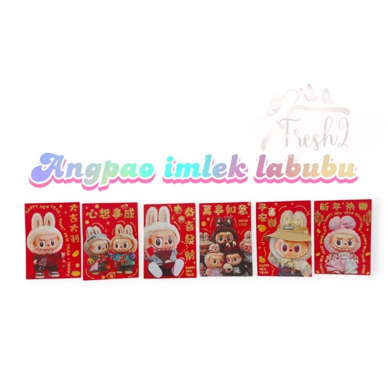 Jual ANGPAO AMPLOP LABUBU DAN SIO ULAR PANJANG / ANGPAO IMLEK 2025 ...