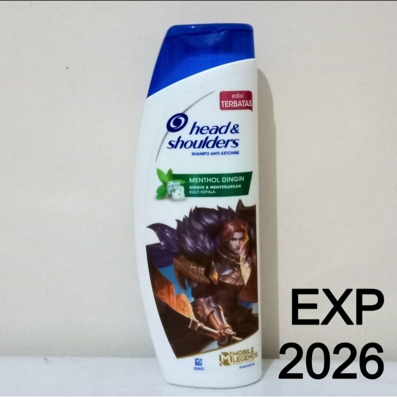 Jual Head & Shoulders Shampoo Cool Menthol Mobile Legend 300ml | Shopee ...