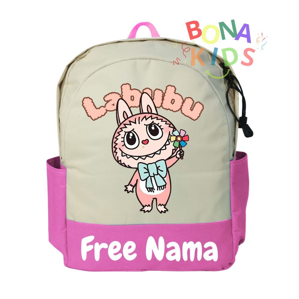 Jual Ransel Backpack Anak Labubu Tas Sekolah Anak TK SD PAUD Free Nama | Shopee Indonesia