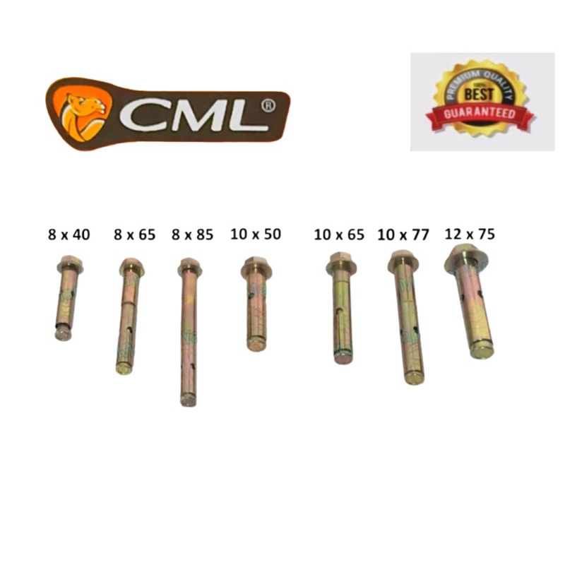 Jual skrup dynabolt dinabolt bait beton bracket per box dinabolt camel ...