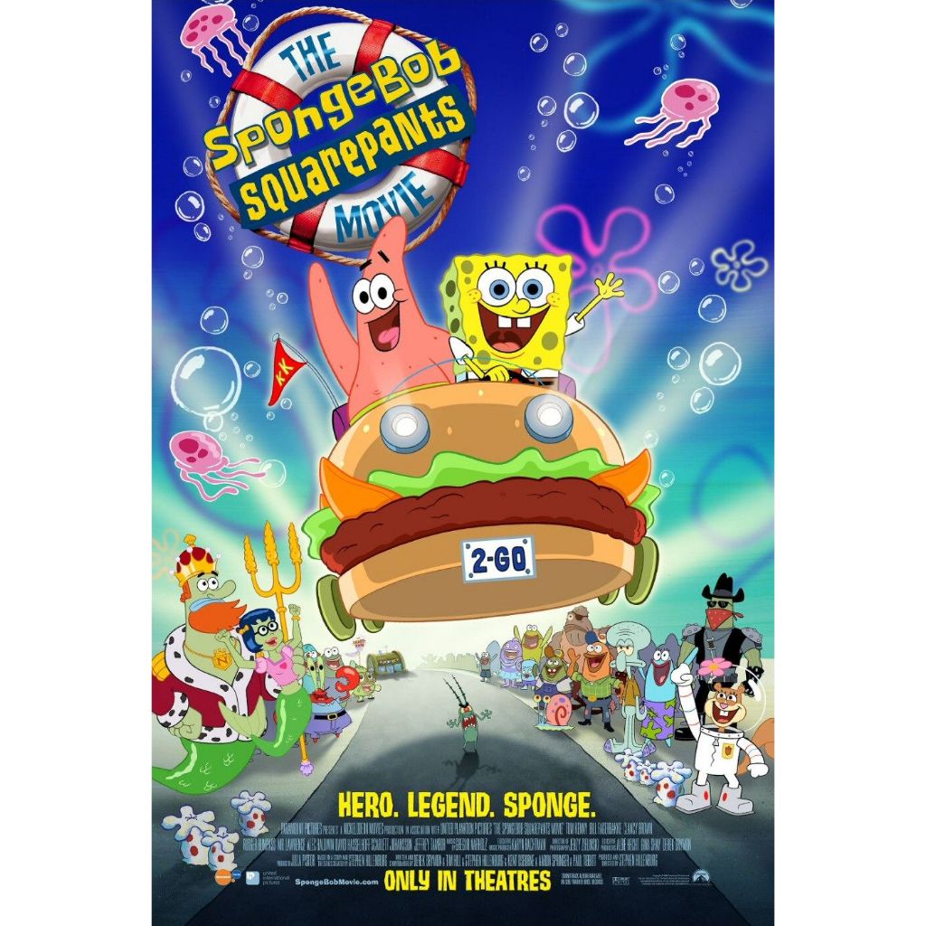 Jual Film Dvd The Spongebob Squarepants Movie 2004 teks Indonesia ...