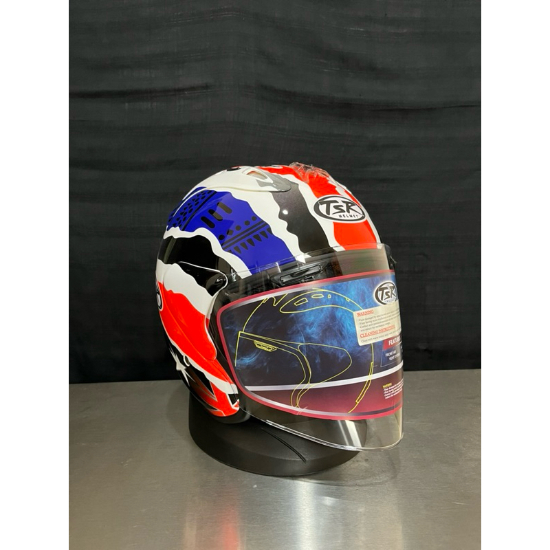 Jual Helm TSR RAM 4 Doohan / Motif helm Doohan | Helmet Half Face (Free ...