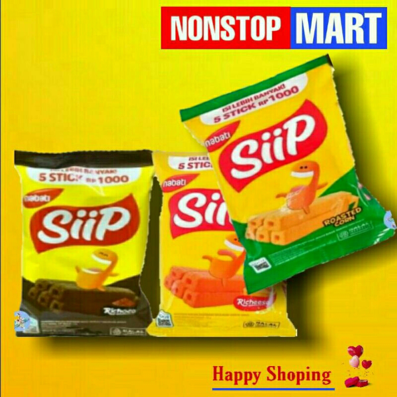 Jual SIIP STICK Nabati Renceng 10 pcs | Shopee Indonesia