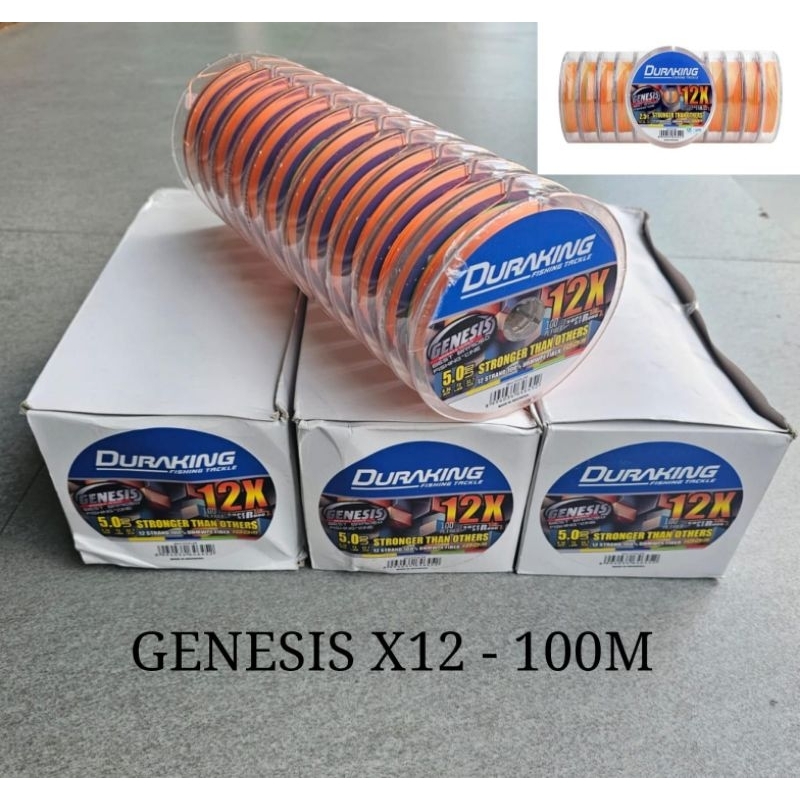 Jual PE DURAKING GENESIS X12 100M | Shopee Indonesia