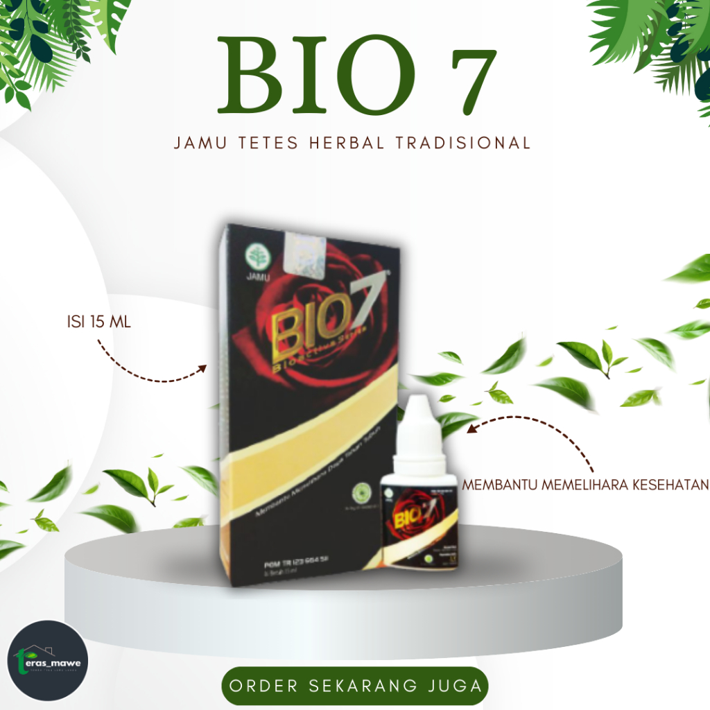 Jual BIO SEVEN | BIO 7 | JAMU TETES TRADISIONAL | OBAT HERBAL | OBAT ...