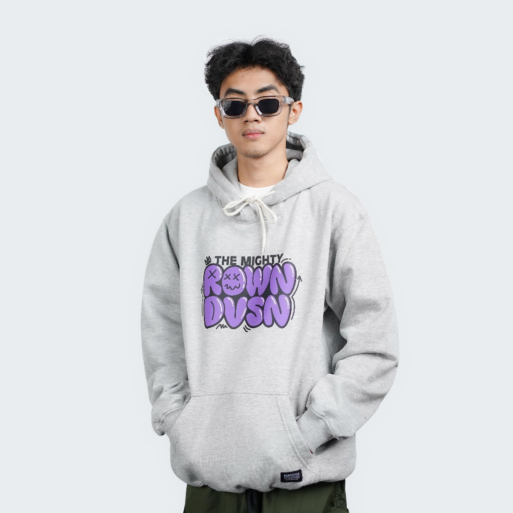Jual Rown Division Official Pullover Hoodie Misty - Rowndvsn Jaket ...