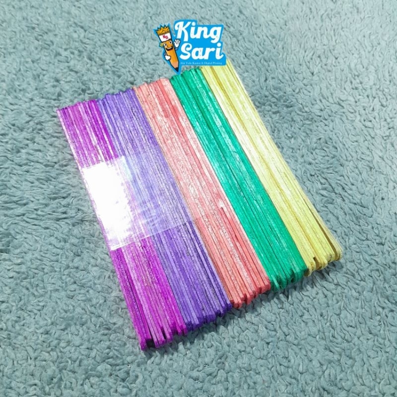 Jual STIK ES KRIM/ICE CREAM STICK/STIK ES KRIM WARNA/STIK ES KRIM WARNA ...