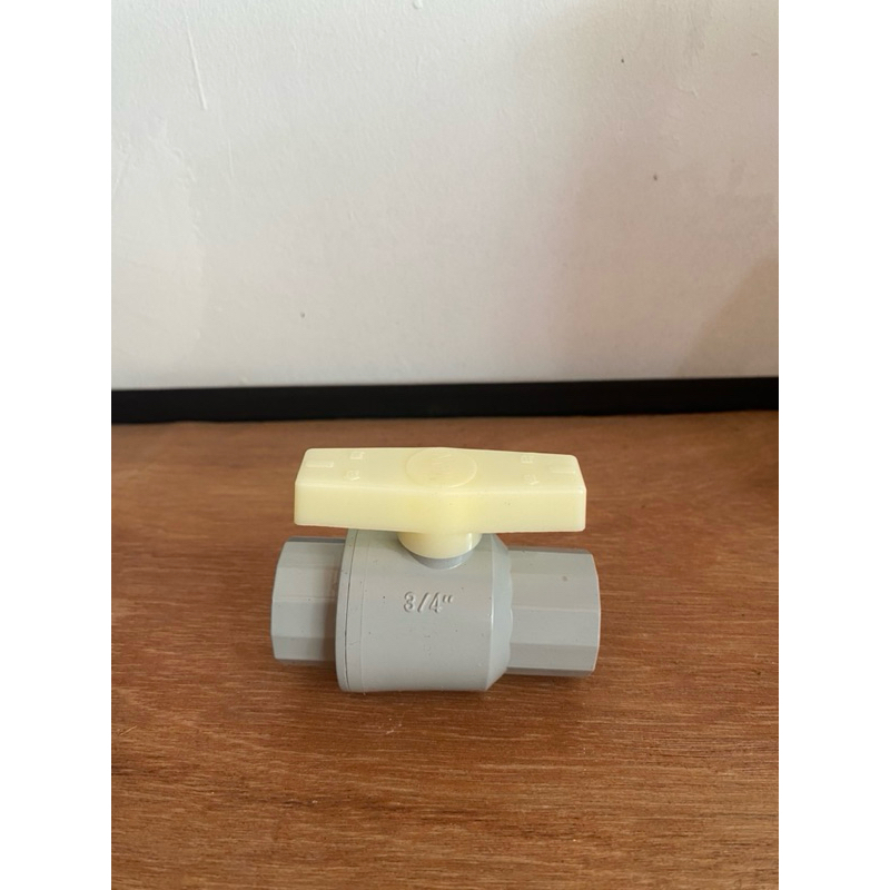 Jual Stop Kran PVC 3/4 Inch / Ball Valve PVC 3/4 Inch | Shopee Indonesia