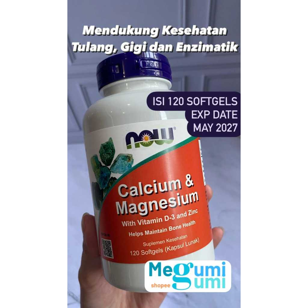 Jual Now Calcium & Magnesium with Vitamin D-3 and Zinc Cal Mag D ...