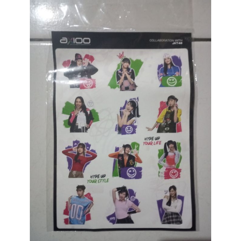 Jual Sticker Axioo x JKT48 | Shopee Indonesia