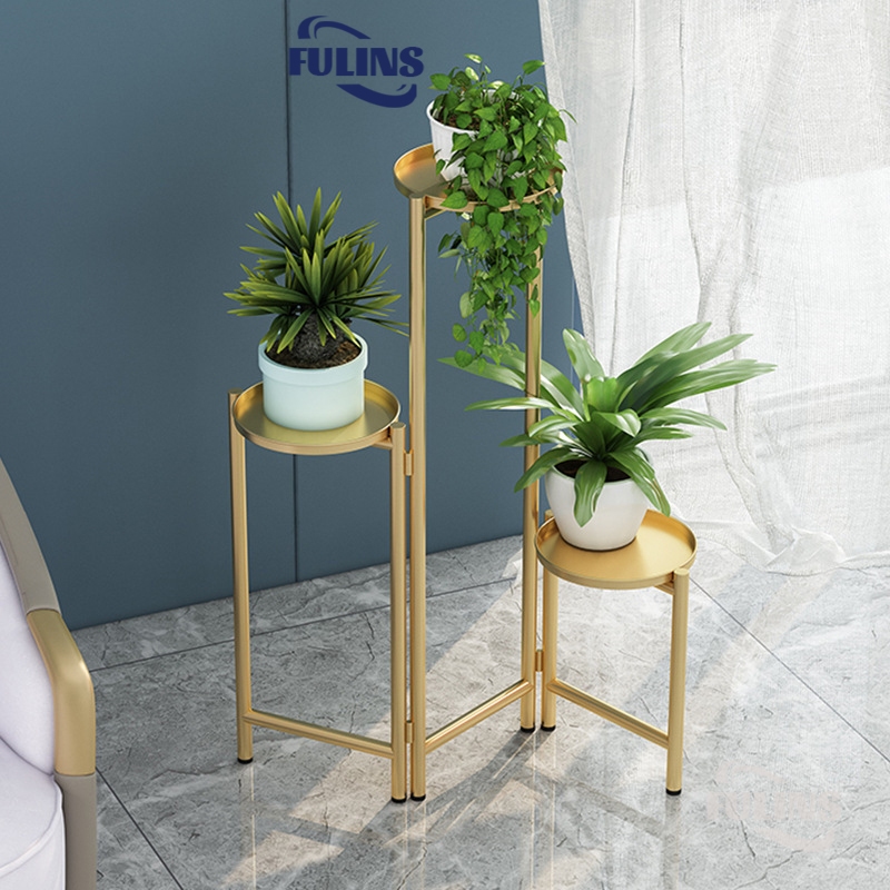 Jual ⭐3 in 1⭐Meja Sudut Standing Melipat Flower Cofee table Meja Hias ...