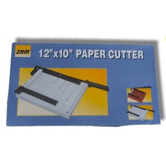 Jual ZRM - PEMOTONG KERTAS / PAPER CUTTER BESI A4 12X10 | Shopee Indonesia