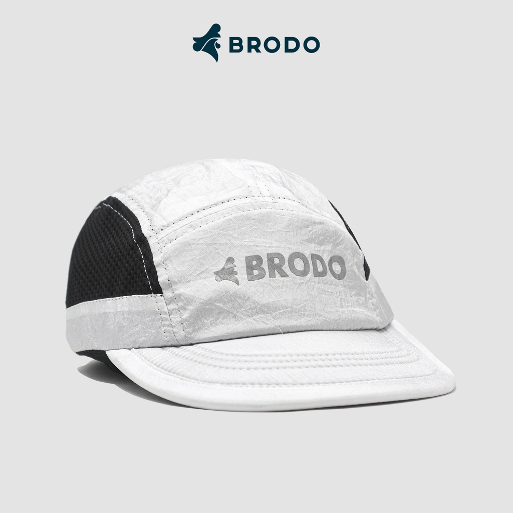 Jual BRODO - Veloce Running Hat White | Shopee Indonesia