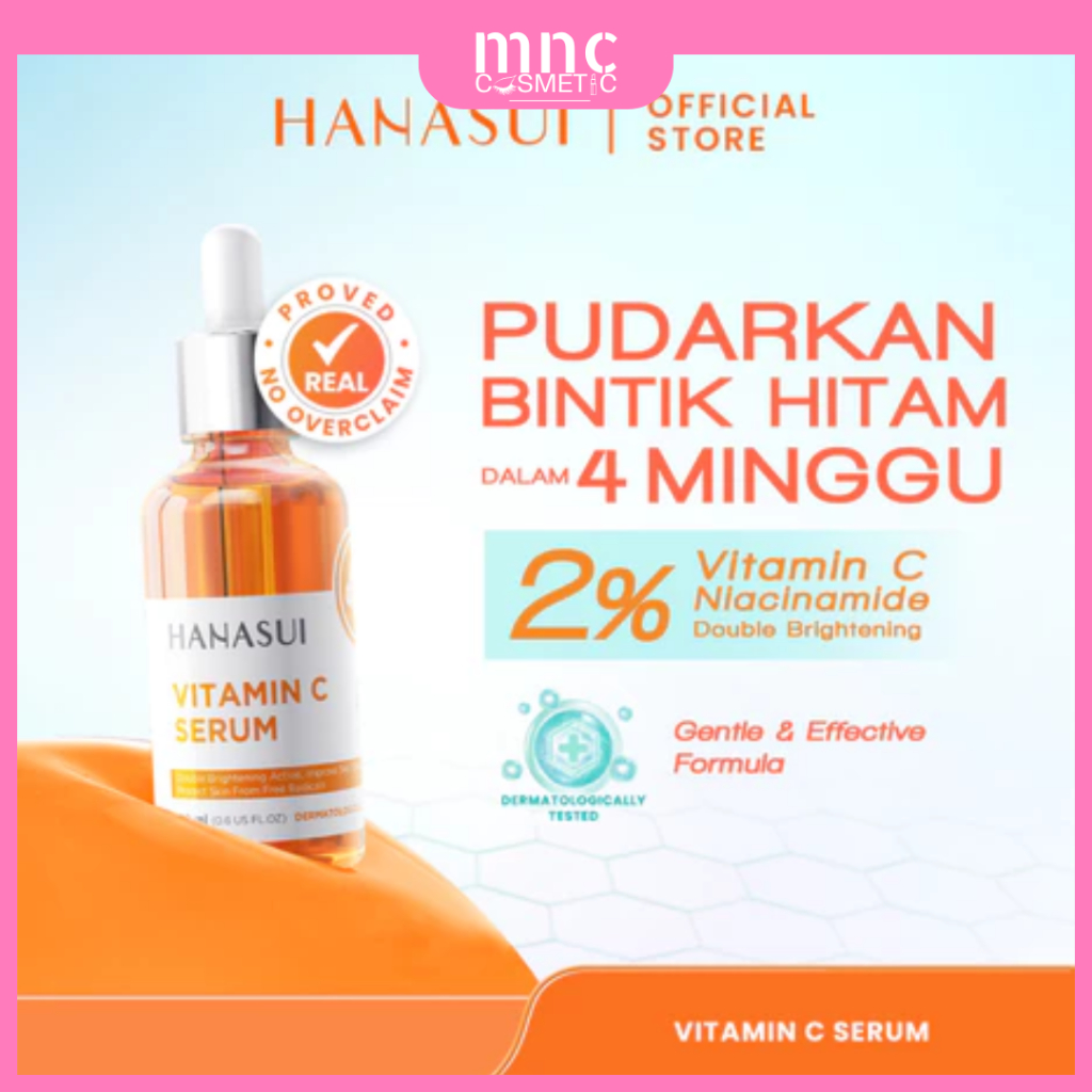 Jual HANASUI - SERUM VITAMIN C DUS KUNING | Shopee Indonesia