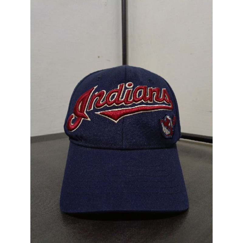 Jual Topi MLB Indians Cleveland Second original 100% Branded logo cepot ...