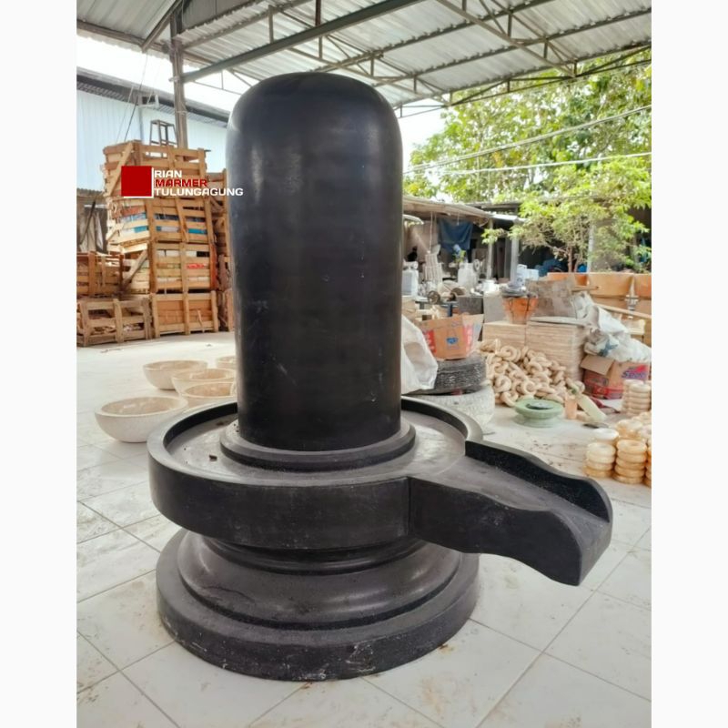 Jual Patung Lingga Yoni Super Besar Andesit Hitam Finishing Glossy ...