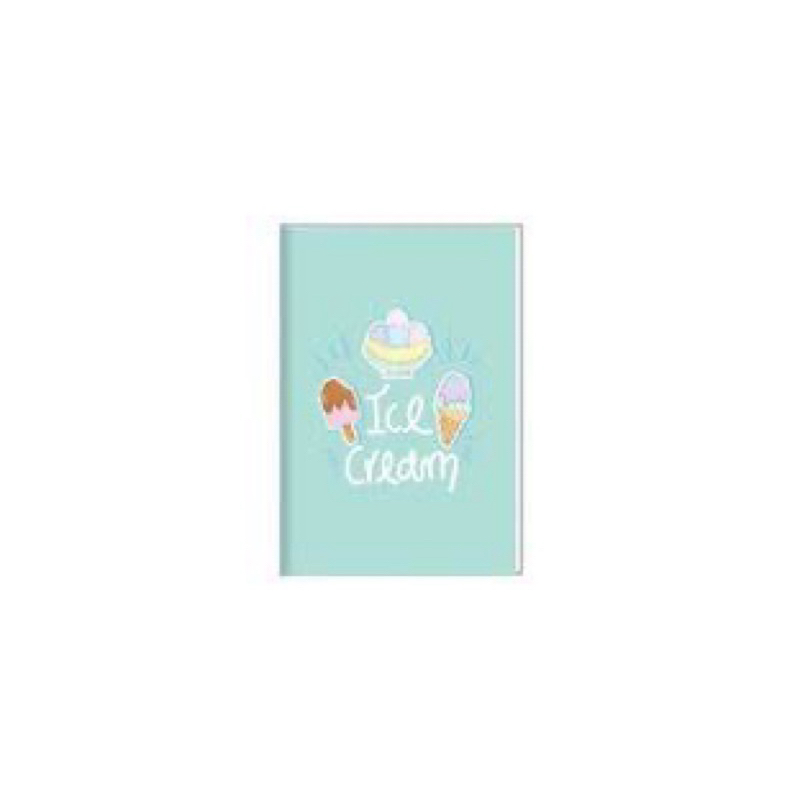 Jual Miniso Stationery Ice Cream Bound Book A5 / Buku tulis buku memo ...
