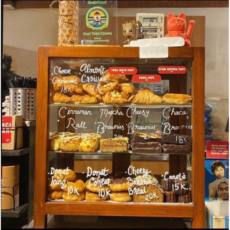 Jual Etalase Custome Etalase kue Etalase Cafe Etalase Acrylic | Shopee ...