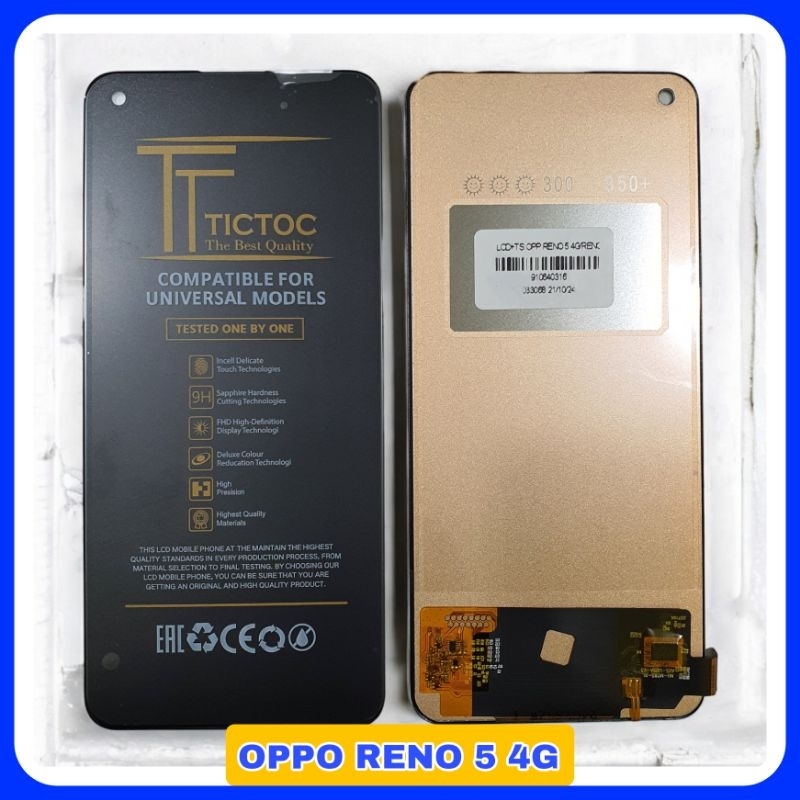 Jual lcd ts touchscreen oppo reno 5 4g/reno 5 5g/reno 6 4g/reno 6 5g ...