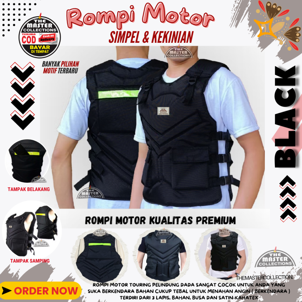 Jual ROMPI MOTOR TOURING PRIA ROMPI MOTOR HIGH QUALITY WATERPROOF ROMPI ...