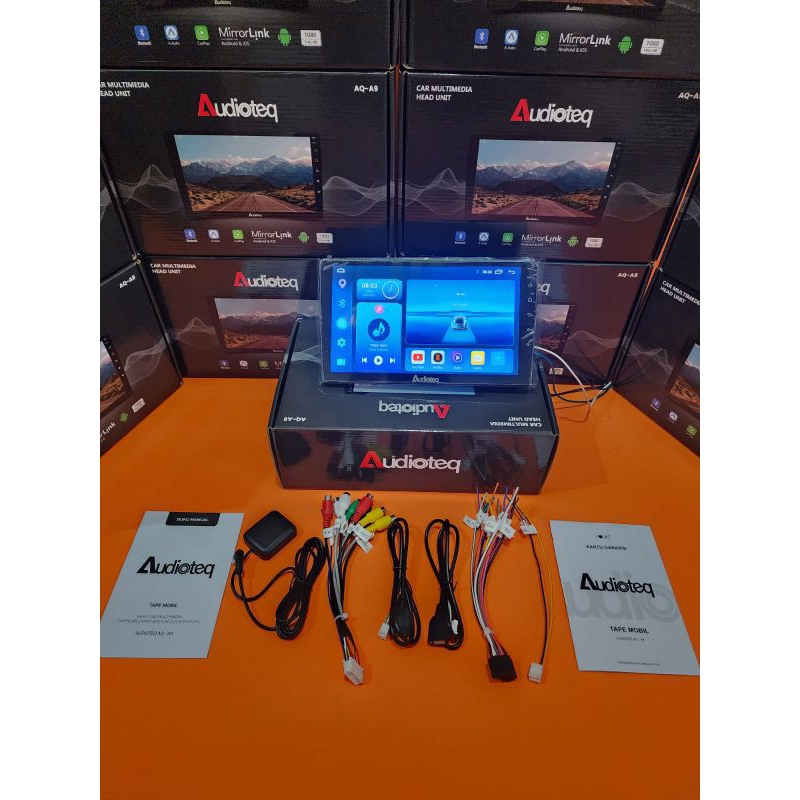 Jual Head unit tv mobil android 10 inch audioteq ram 2 gb/rom 32 gb ...