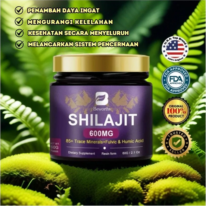 Jual Resin Shilajit Himalaya Stamina tubuh akibat kelelahan, Suplemen ...