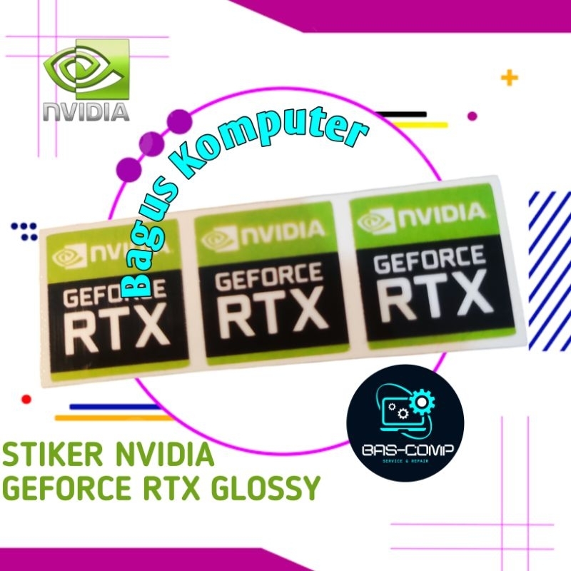 Jual Stiker Nvidia RTX Glossy Mengkilap | Shopee Indonesia