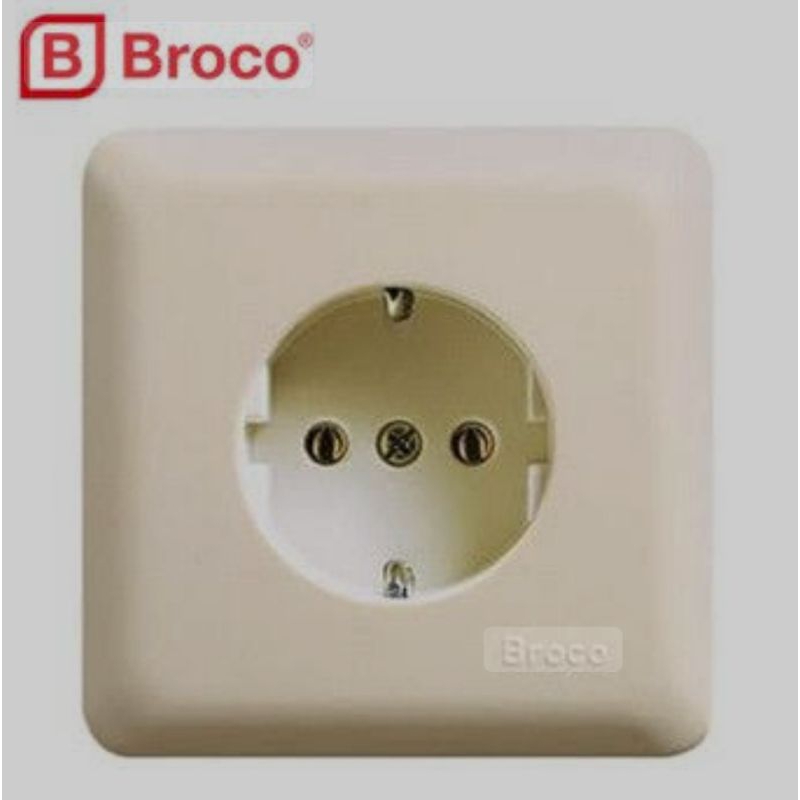 Jual Stop Kontak IB BROCO Tanam Series 5511U New Gee Original BROCO ...