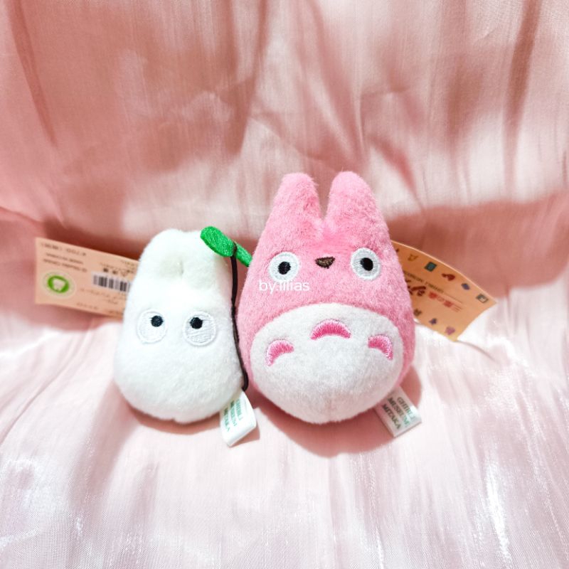 Jual NEW Totoro Pink Putih Keychain Studio Ghibli Mitaka Museo D'arte ...