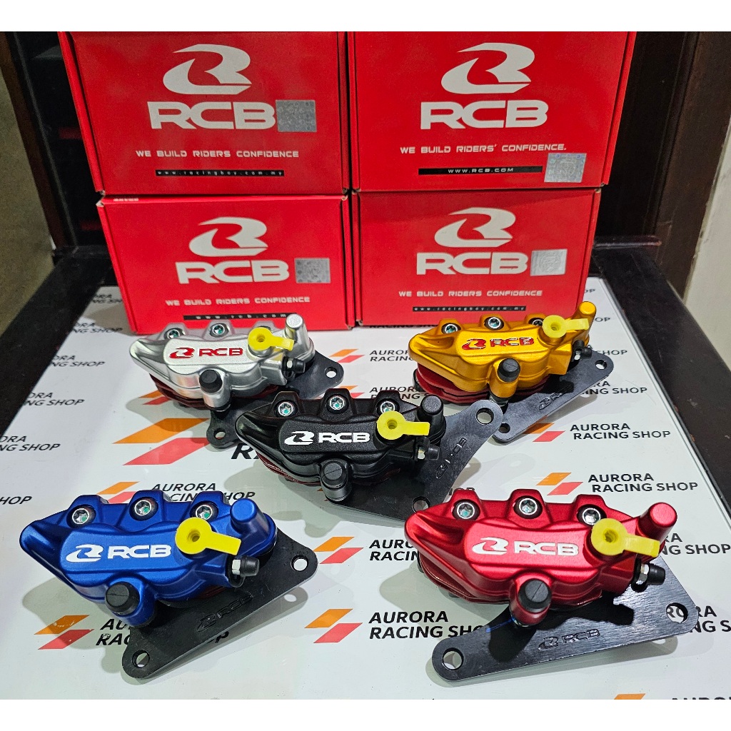 Jual KALIPER RCB S SERIES 2 PISTON DEPAN / BELAKANG KAWASAKI NINJA 150 ...