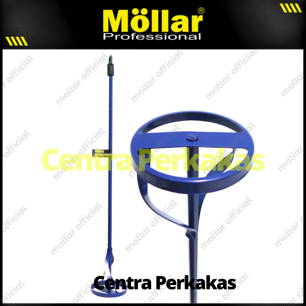 Jual MOLLAR Mata Bor Pengaduk Cat (paint mixer) as 600x10mm (3/8 ...