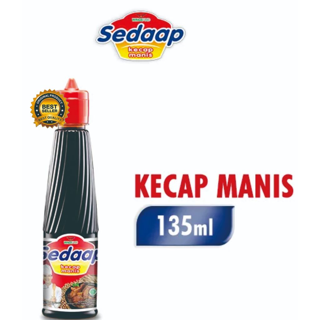 Jual Kecap sedap BOTOL 135ml / Kecap Manis Sedap Botol 135ml | Shopee ...