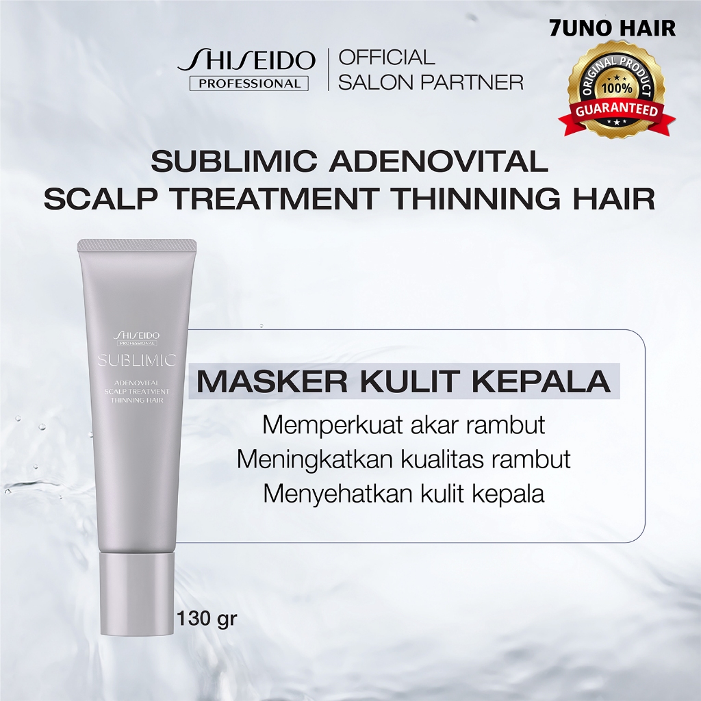Jual SUBLIMIC Adenovital Scalp Treatment 130G | Shopee Indonesia