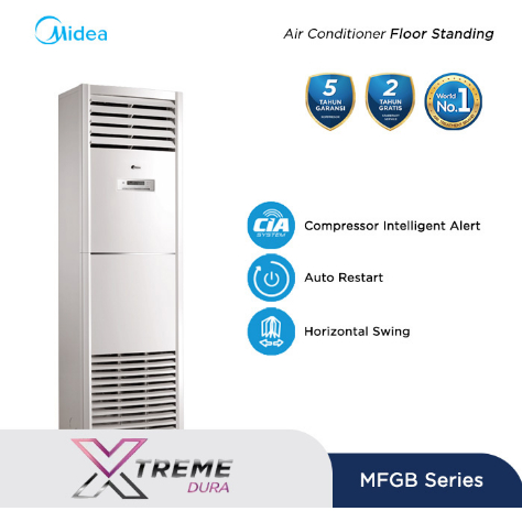 Jual Midea AC Floor Standing Standard 2 PK - MFGB2-18CRN2 | Shopee ...