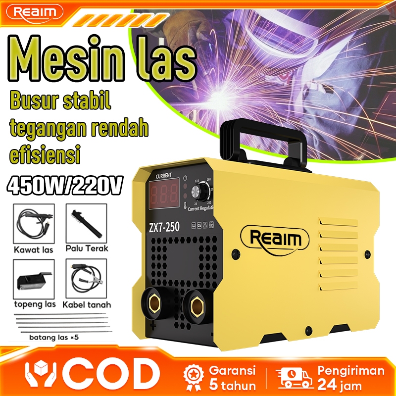Jual Reaim 450 Watt Mesin Las Listrik 120A Mesin Las Inverter Mesin Las Mini/ Mesin Las Beckum ...