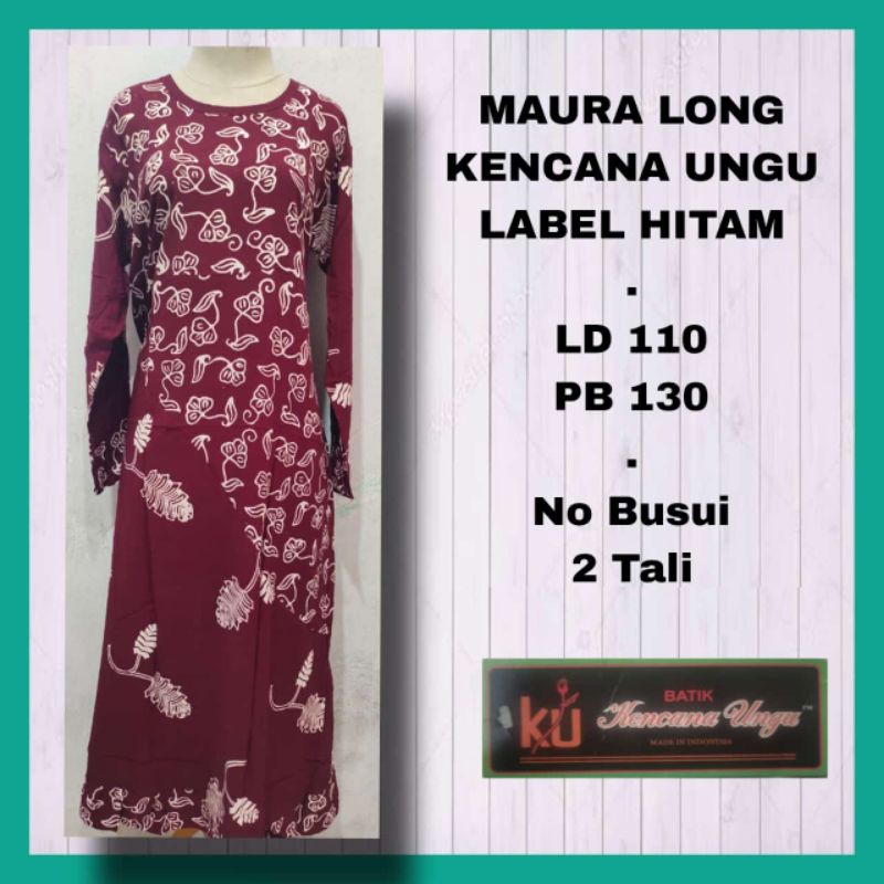 Jual KENCANA UNGU LABEL HITAM - MAURA LD | Shopee Indonesia