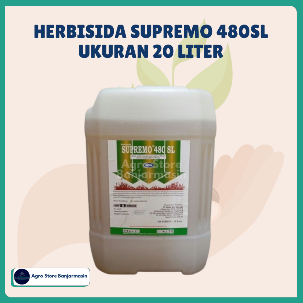 Jual Herbisida Supremo 480SL kemasan 20 Liter | Shopee Indonesia
