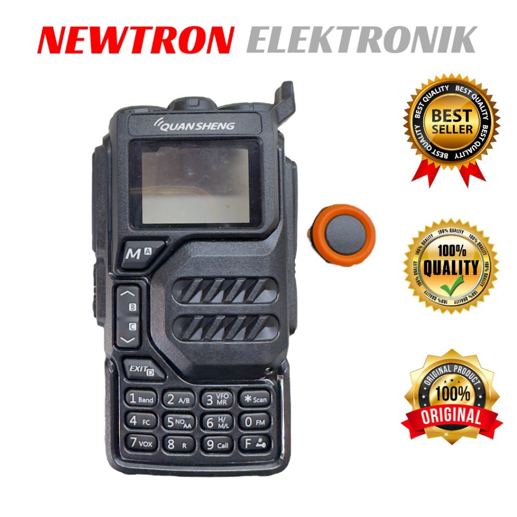 Jual Casing HT Quansheng UV K5 Case 1Set UV-K5 Keypad Knop Tutup Mic ...