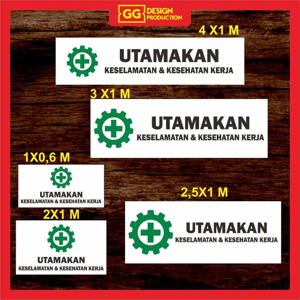 Jual Cetak Banner MMT Spanduk Baliho Utamakan Kesehatan & Keselamatan ...