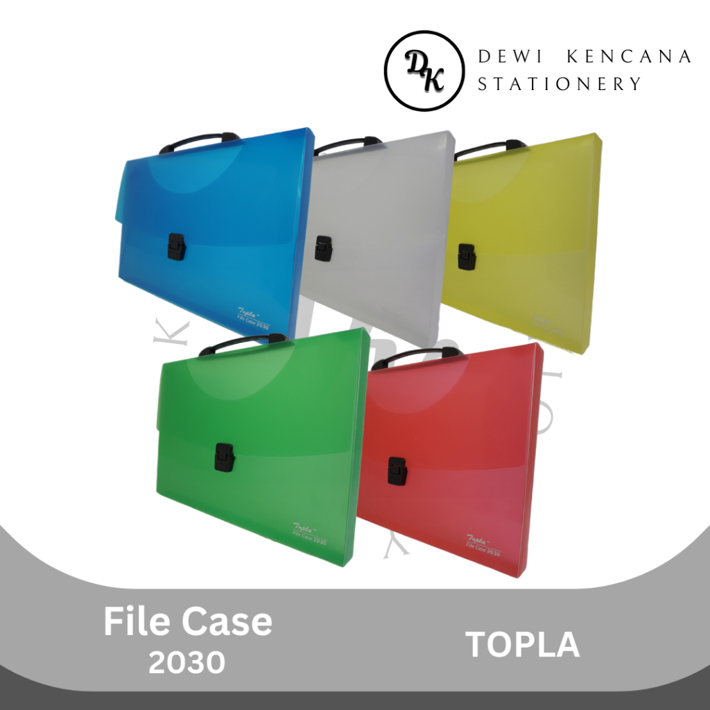 Jual Topla File Case Folio (F4) 2030 Map Tenteng / Tas Map dokumen ...